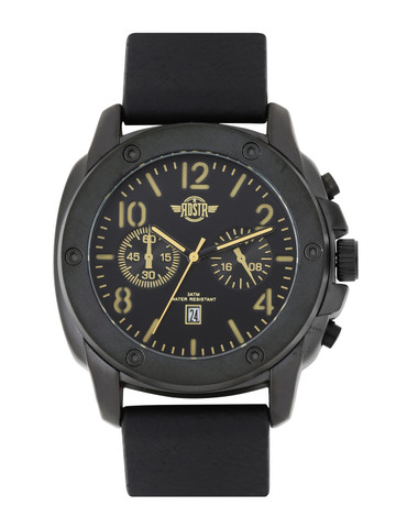 RDSTR by Roadster Men Black Analogue Watch MFB-PN-WTH-5795-3C - PaisaWapas