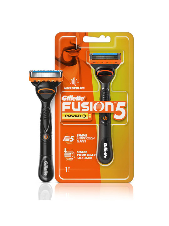 Gillette Men Fusion Power Shaving Razor With Cartridge & Battery