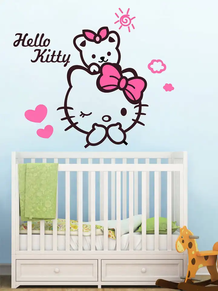 hello kitty wall sticker