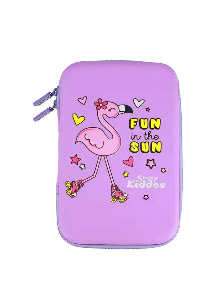 flamingo pencil case