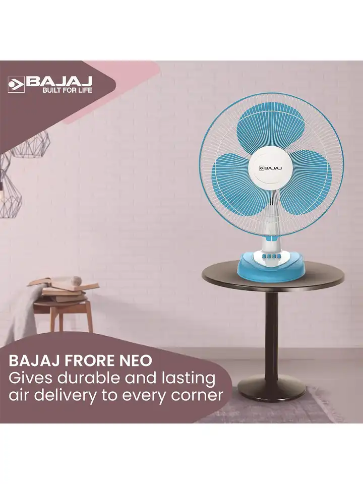 bajaj table fan
