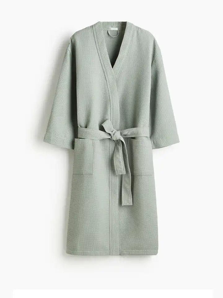 mint dressing gown