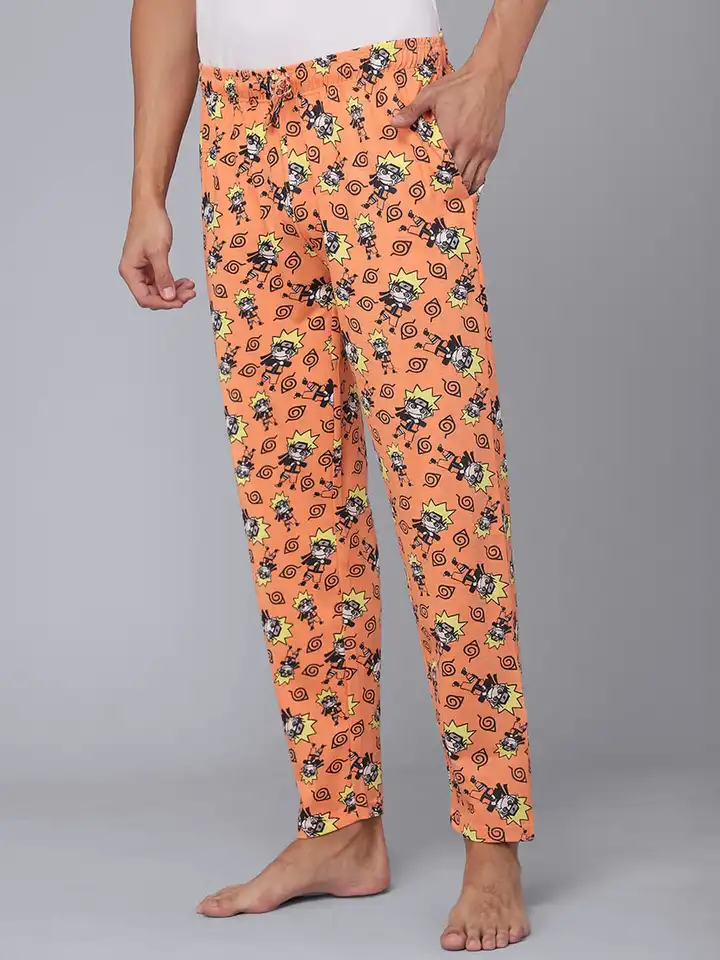 naruto pants orange