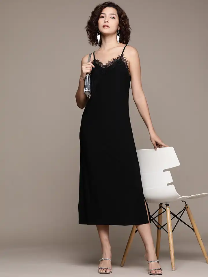 warehouse black cami