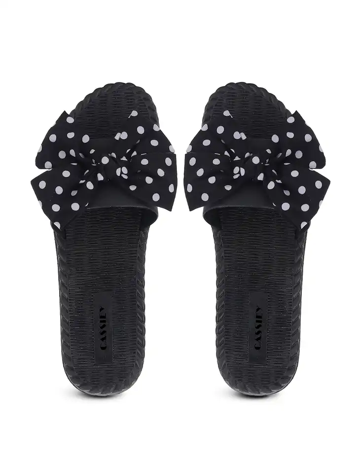 polka dot sliders