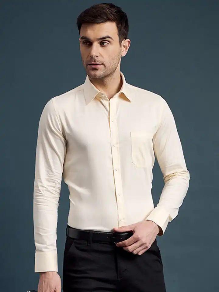 formal shirts slim fit