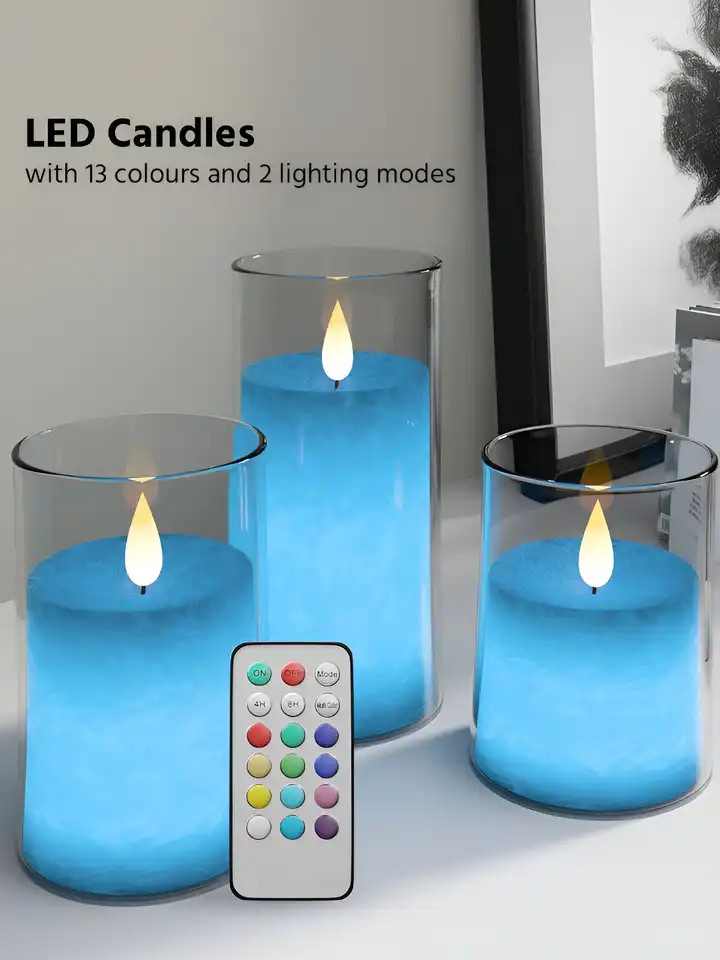 colour changing led candle