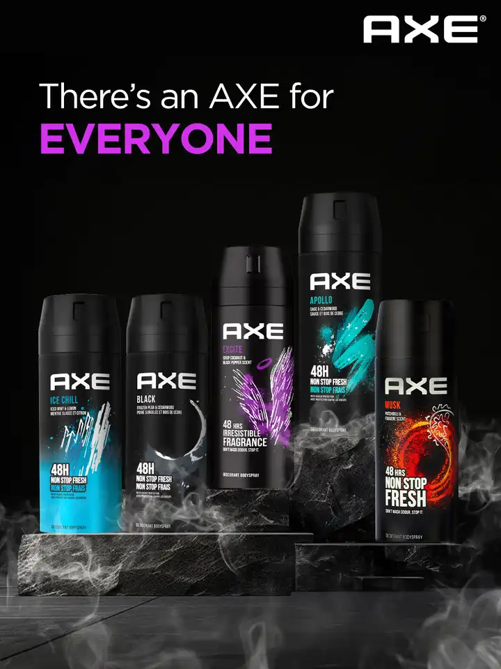 axe deodorant names