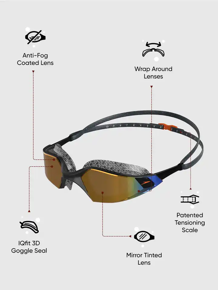 speedo aquapulse pro swimming goggles
