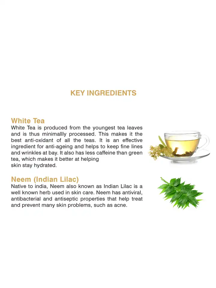 white tea benefits for face