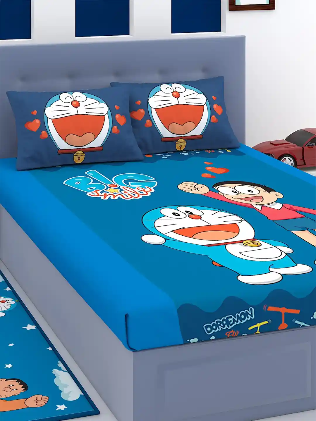 bed cover doraemon