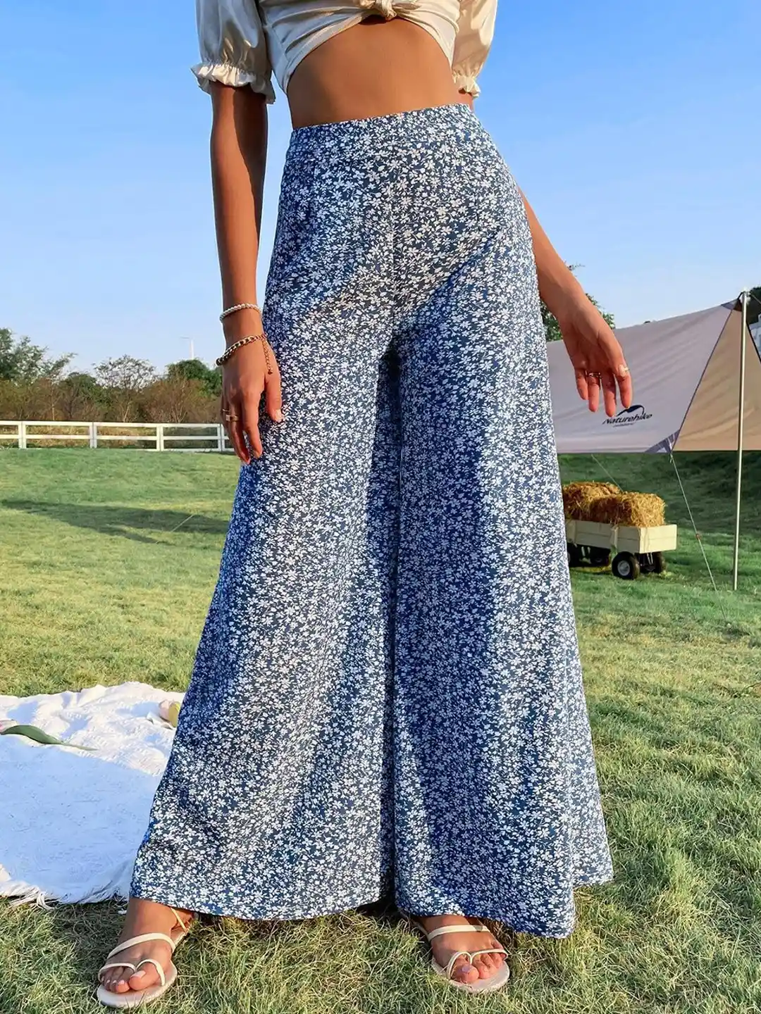 colourful patterned trousers