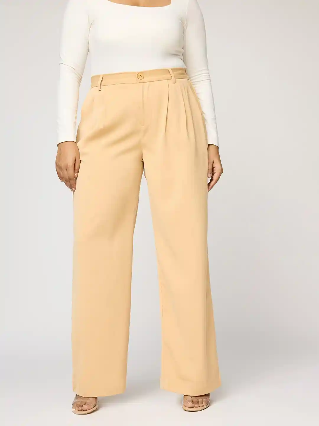 yellow pants plus size