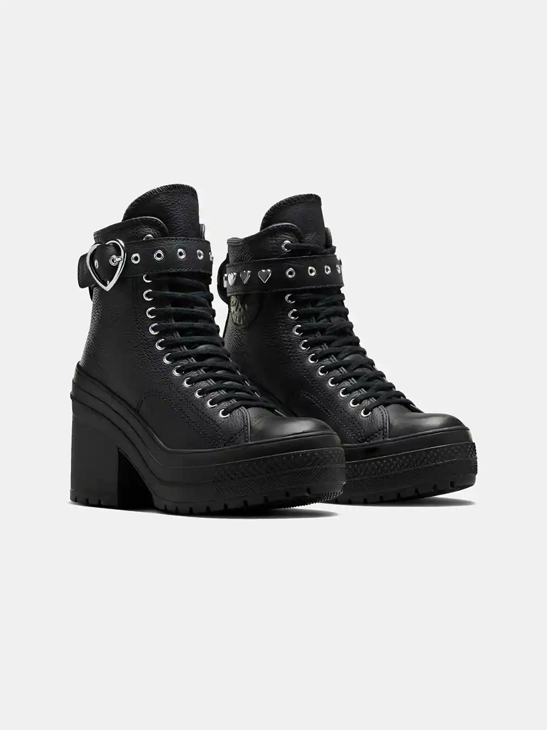 studded converse platform