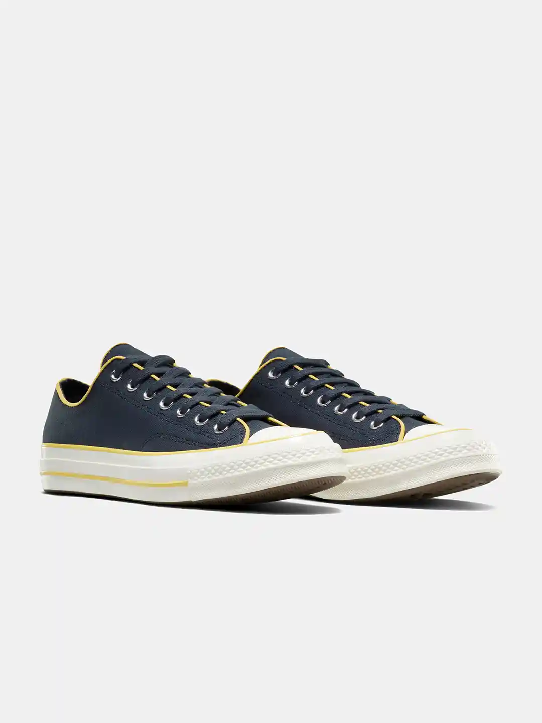 converse navy low