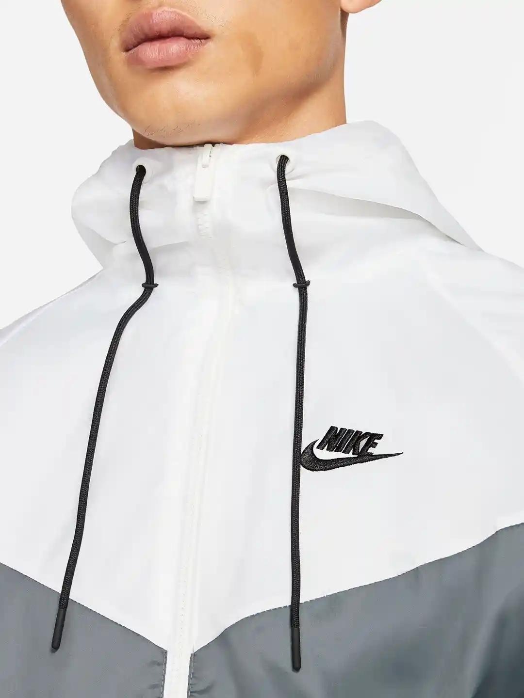 nike windrunner jacket   white