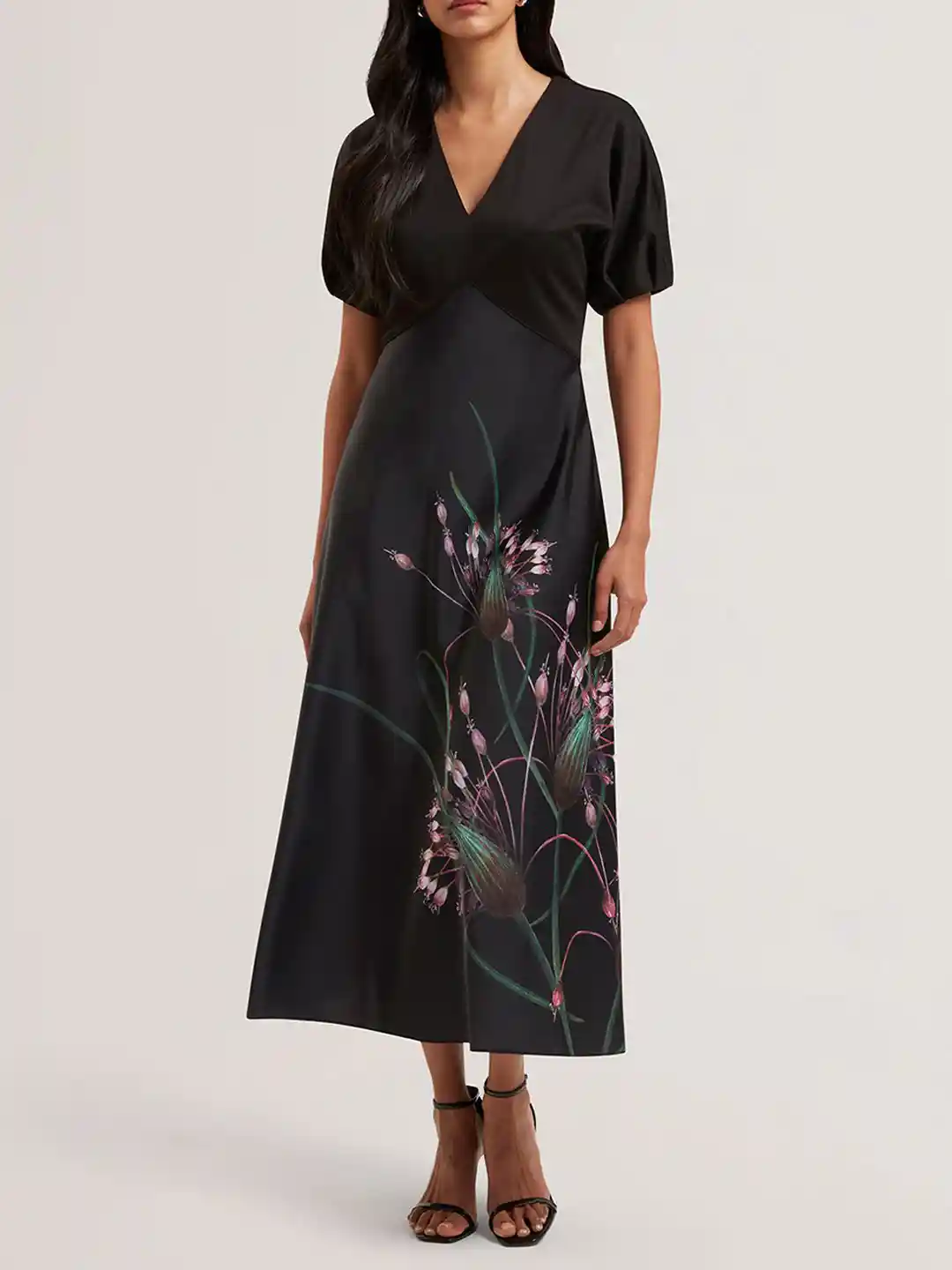 Midi Dress Ted Baker Dress Sizes Buy Ted Baker Floral Print A-Line Midi ...