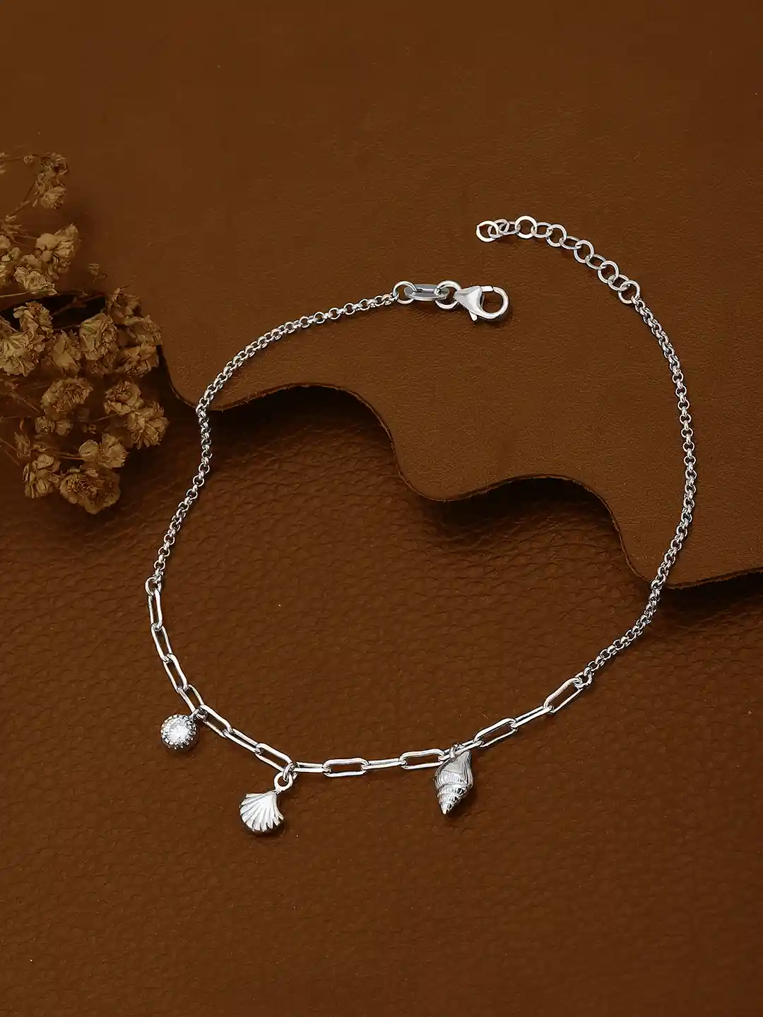 hinged ankle bracelet