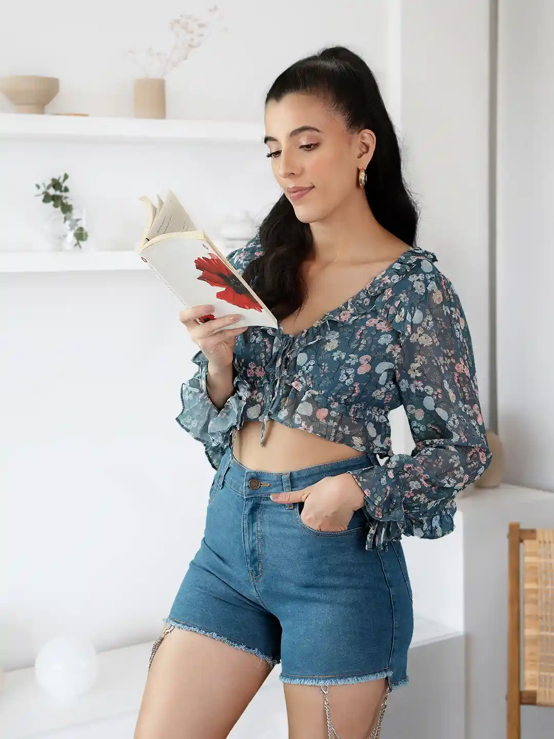 floaty cotton shorts