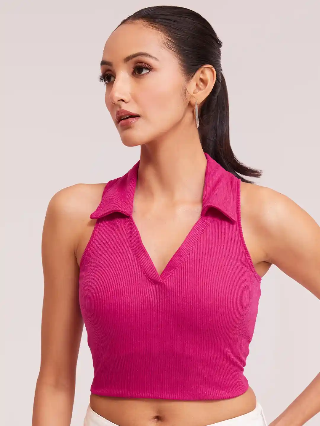 sleeveless tops for women crop