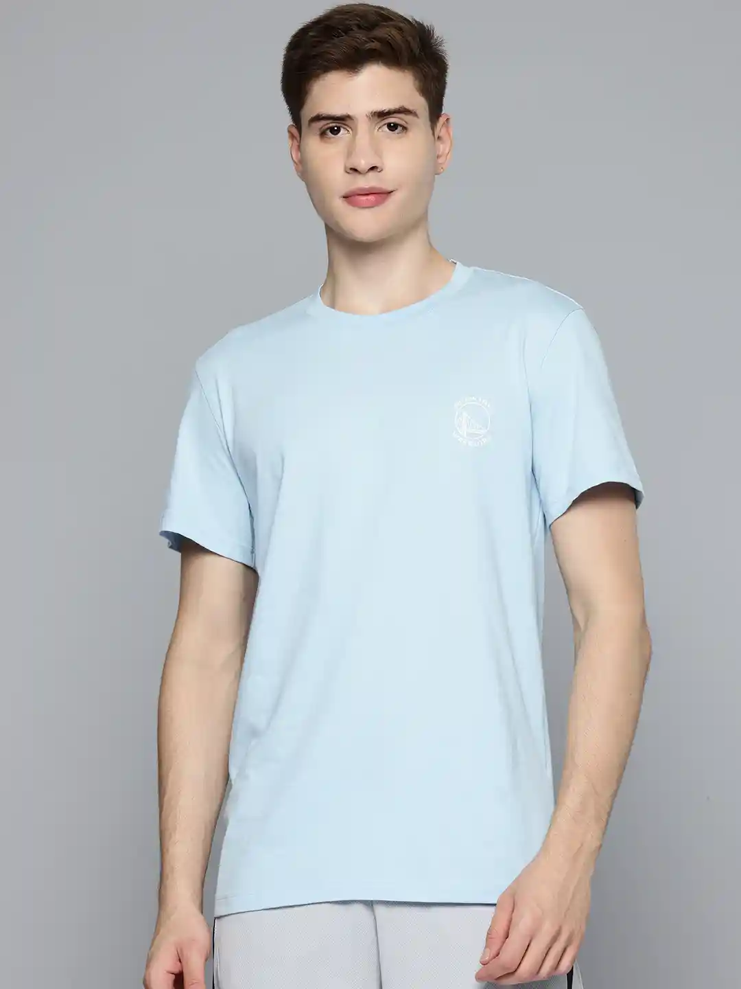 Myntra Blue Lakers T Shirt Decathlon Unisex Adult Blue Nba Golden State ...