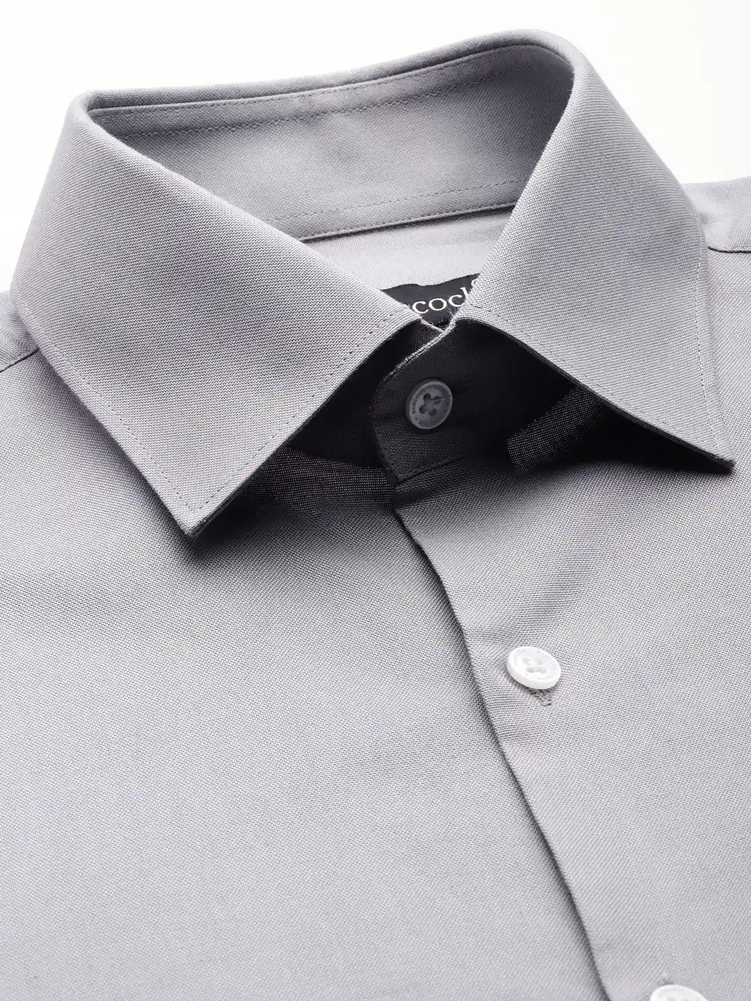 solid light grey shirt