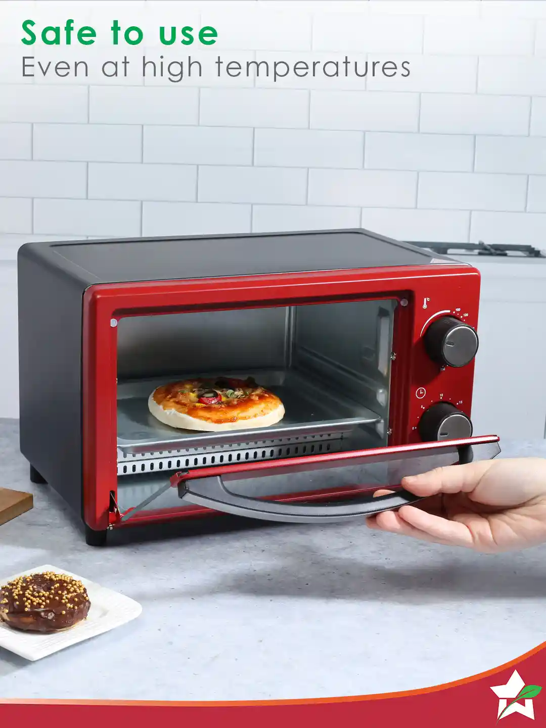 red 4 slice toaster   asda