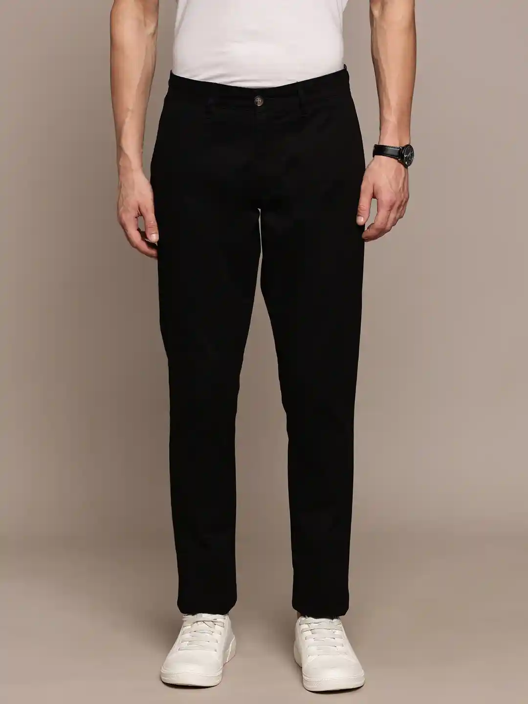 solid black color slacks