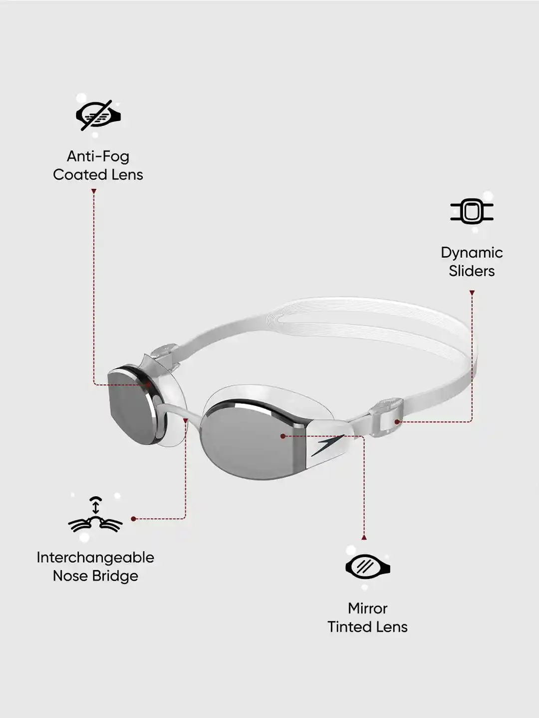 speedo aquapulse pro swimming goggles