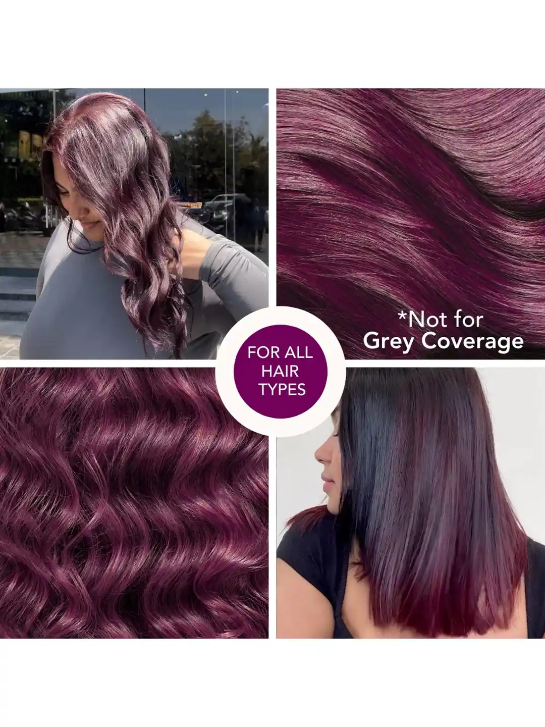 Dark Red Purple Hair Color Dark And Lovely Fade Resist Hair Color,