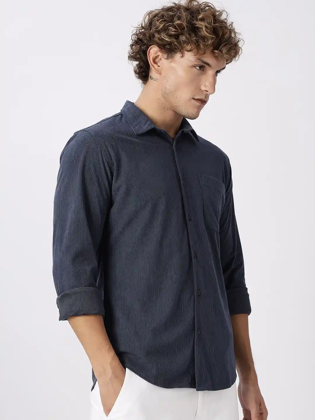 vertical texture shirt