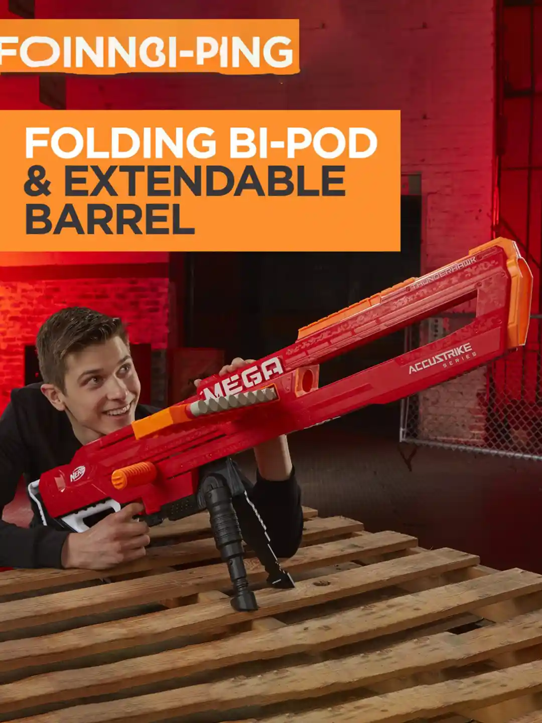 nerf mega thunderbow blaster