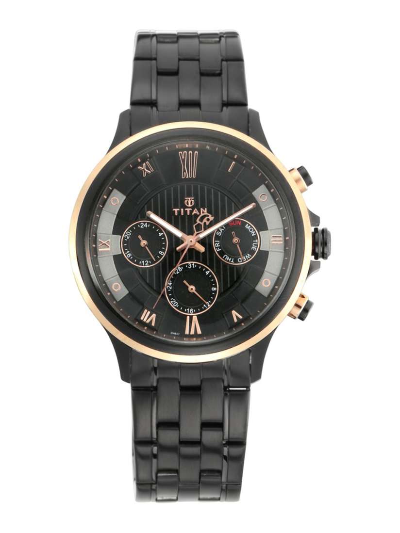 Buy Titan Raga Cocktail Men Black Analogue watch NL1787KM02 Watches for Men 10052053 Myntra