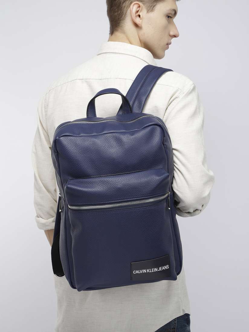 Calvin klein navy blue backpack store