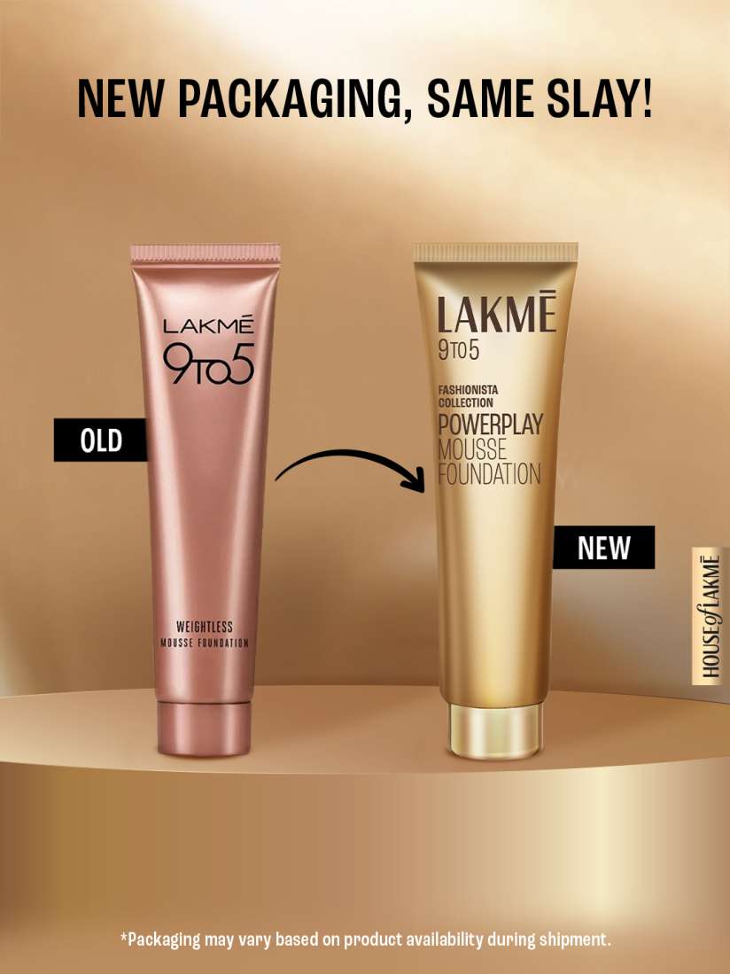 Buy Lakme 9to5 Powerplay Mousse Foundation Rose Ivory 25g Foundation for Women 1142795 Myntra