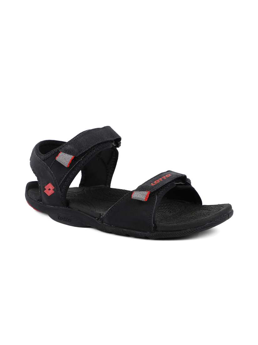 Buy Lotto Men Black Solid Sports Sandals Sandals for Men 11996202 Myntra