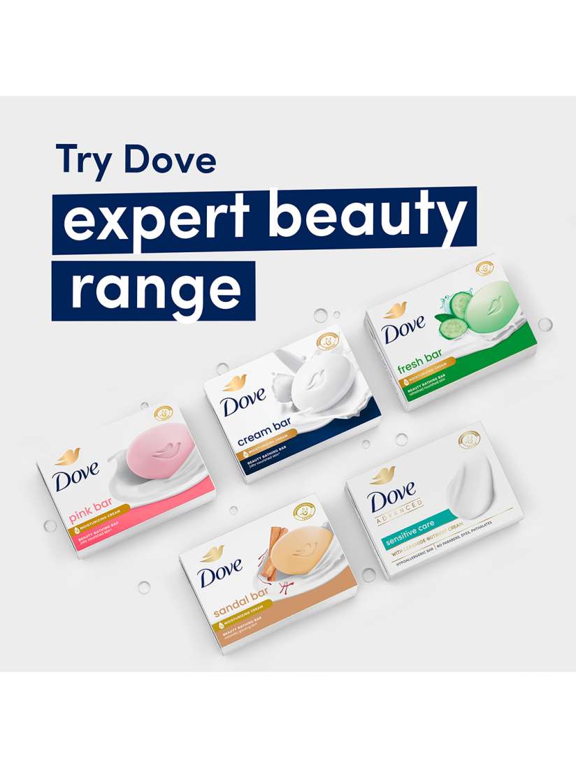 Buy Dove Set of 3 Cream Beauty Bathing Bar for Smooth Glowing Skin 125 g each Soap for Unisex 13388288 Myntra