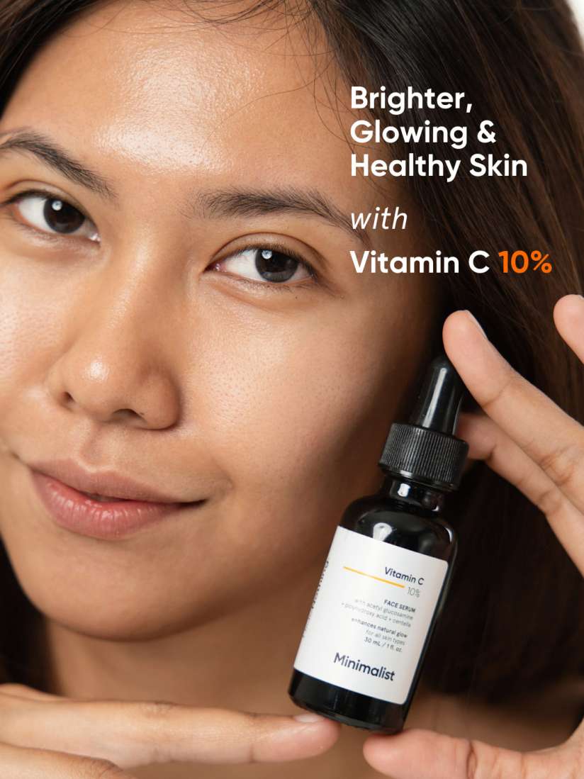Buy Minimalist Vitamin C 10 Face Serum for Glowing Skin 30 ml Serum and Gel for Unisex 14173102 Myntra