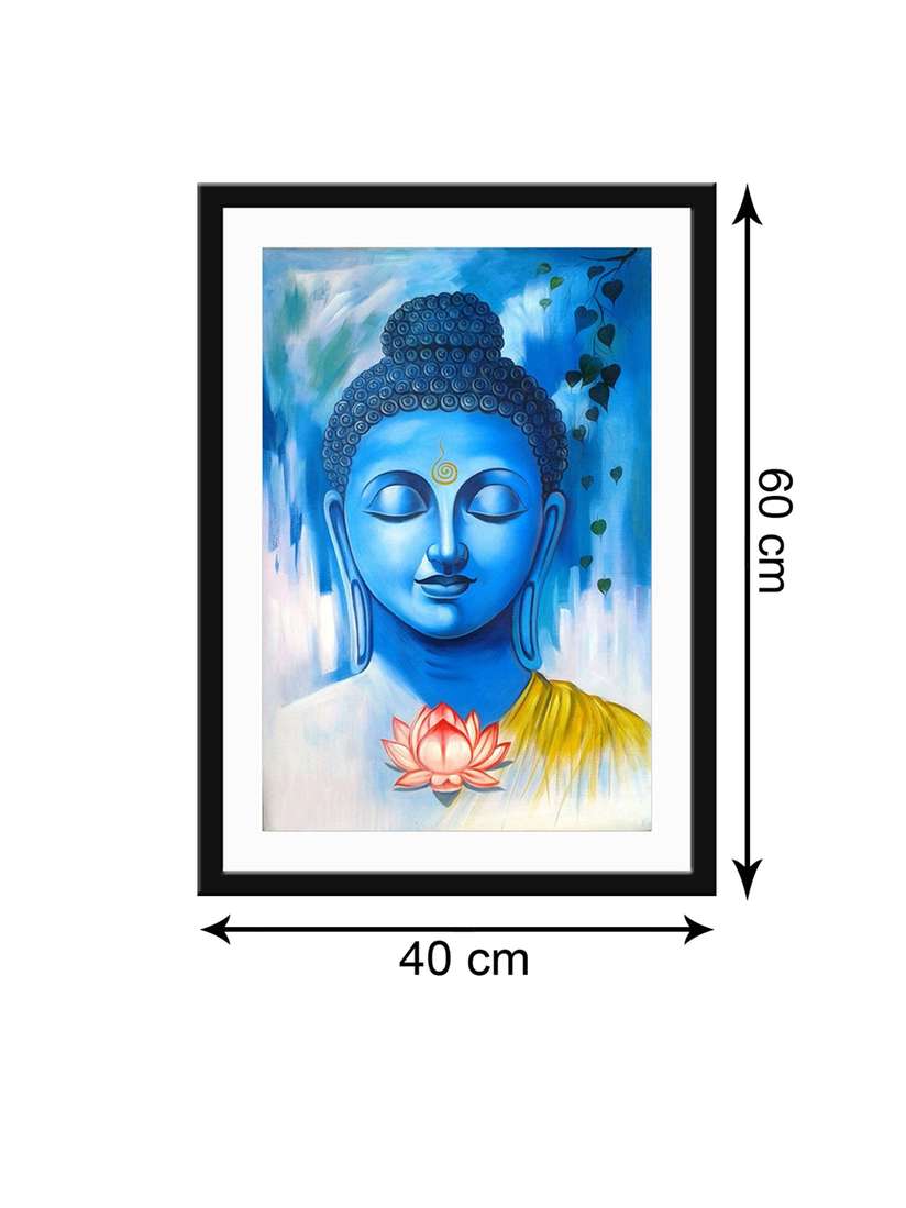 Blue Buddha Painting