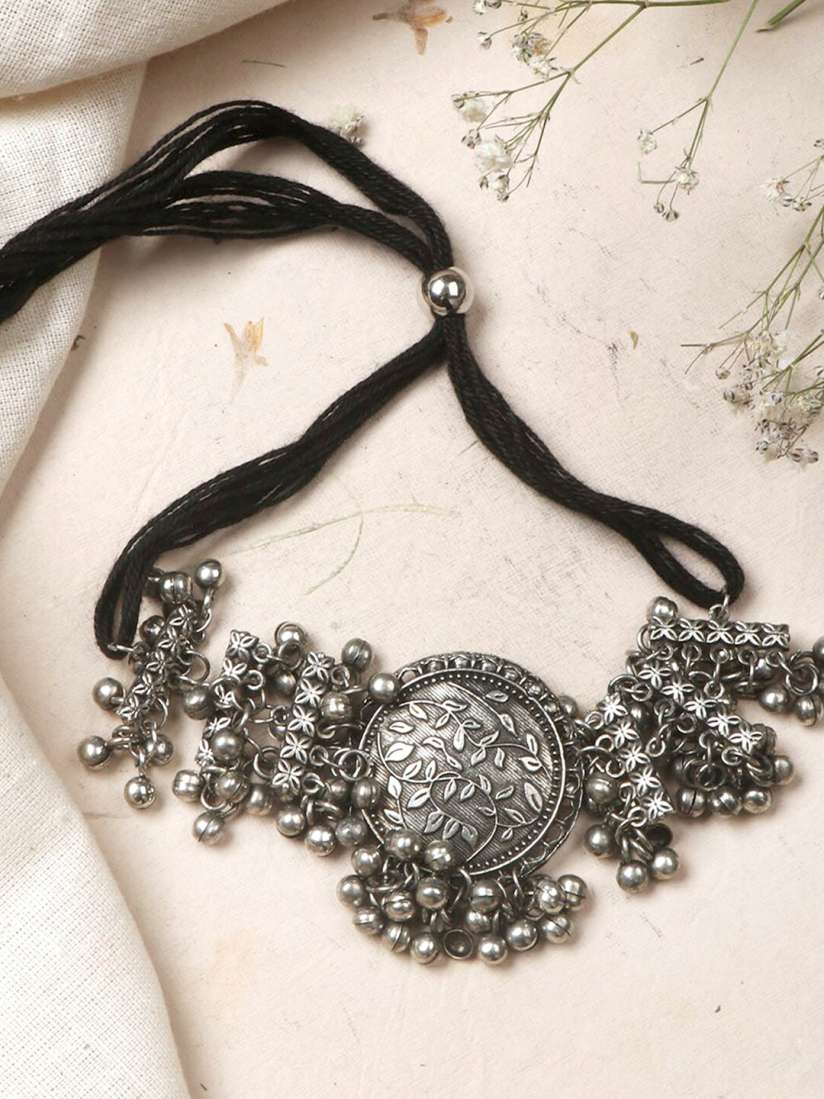 Buy Teejh Manpreet Silver unbeatable Oxidised
