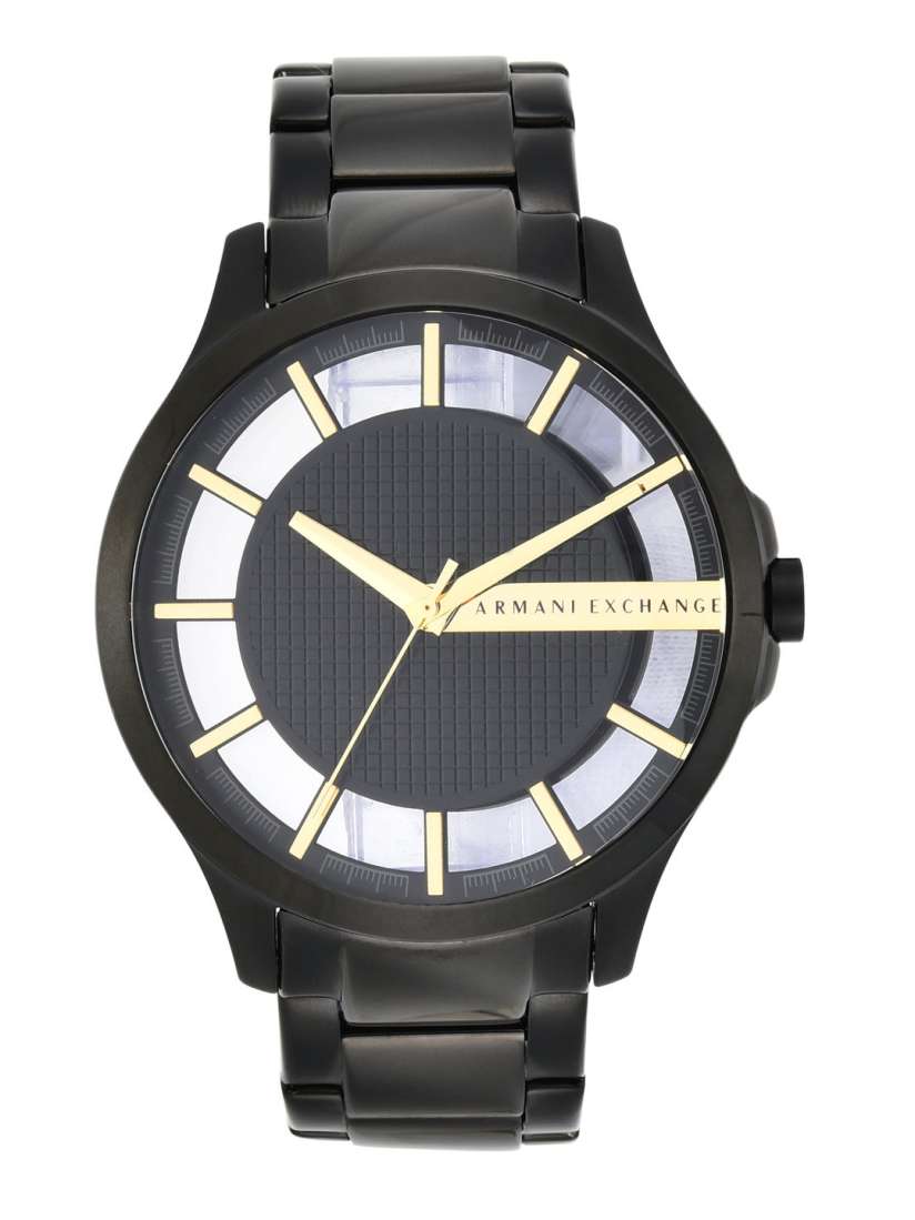 Armani exchange see through watch store