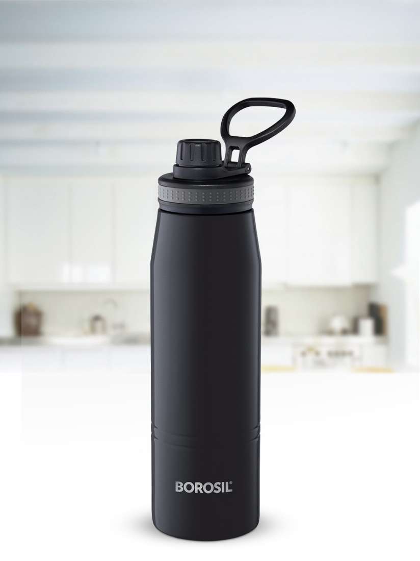 Buy Borosil Hydra Gosports Double Wall Vacuum Insulated Flask Water Bottle 600ml Water Bottle for Unisex 16300916 Myntra