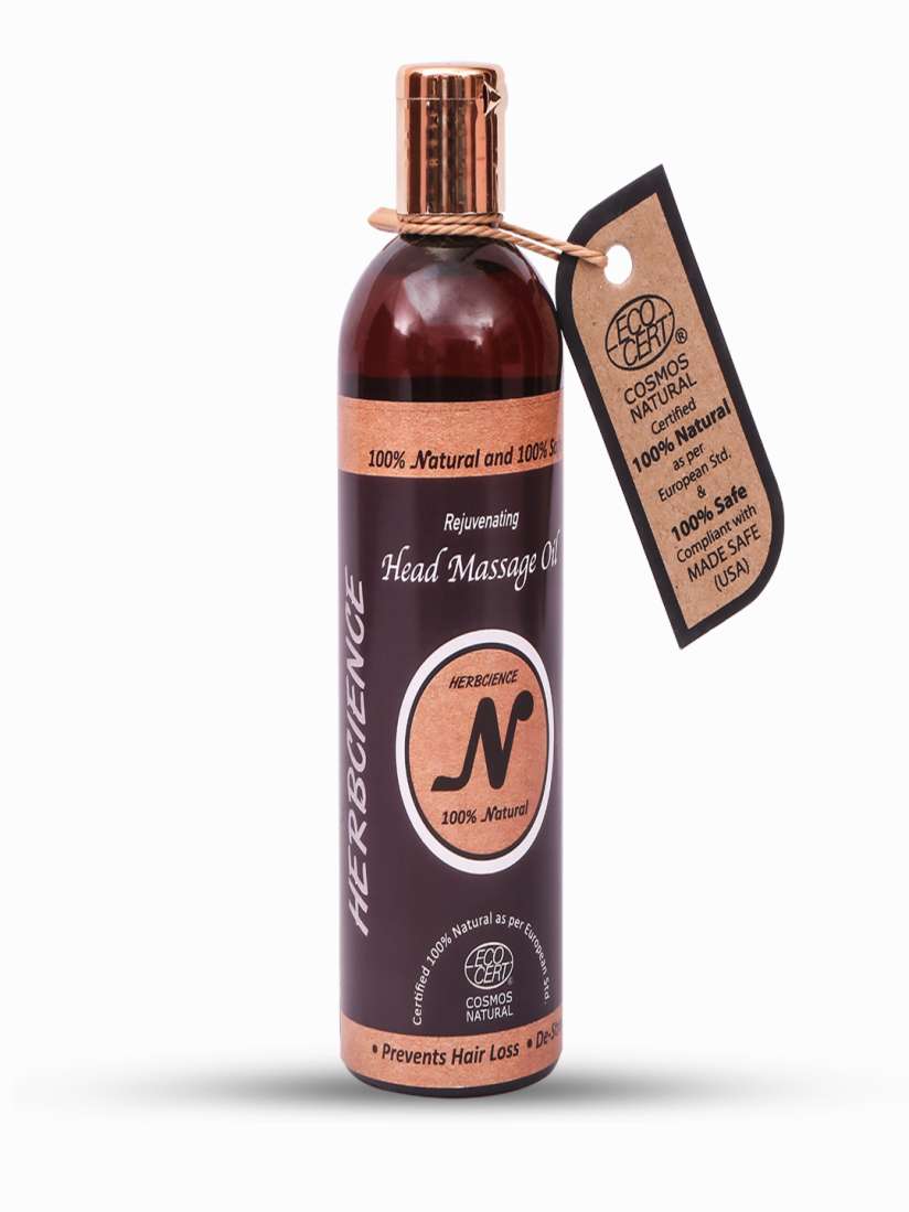 Buy HERBCIENCE Rejuvenating Head Massage Oil Certified 100 Natural by ECOCERT 200 ml Hair Oil for Unisex 16512498 Myntra