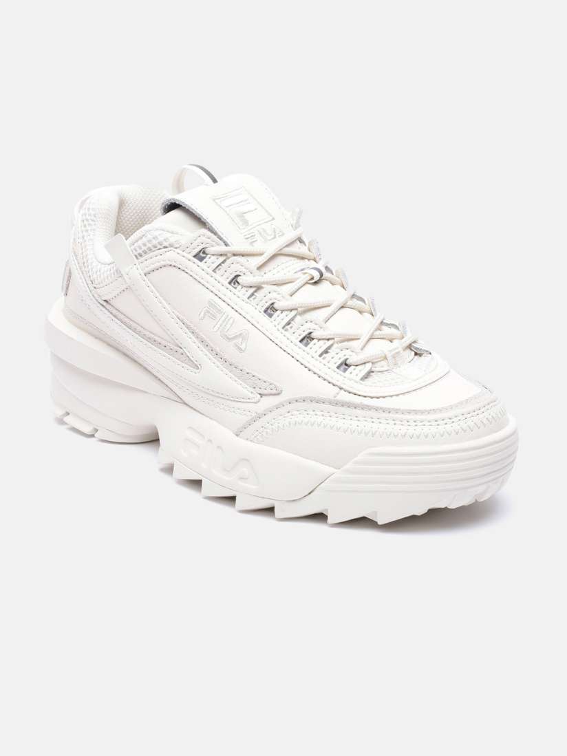 Buy FILA Women White Leather Sneakers Casual Shoes for Women 16782174 Myntra