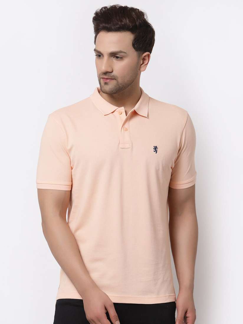 Peach Color T Shirt AW24 Peach Active Tshirt