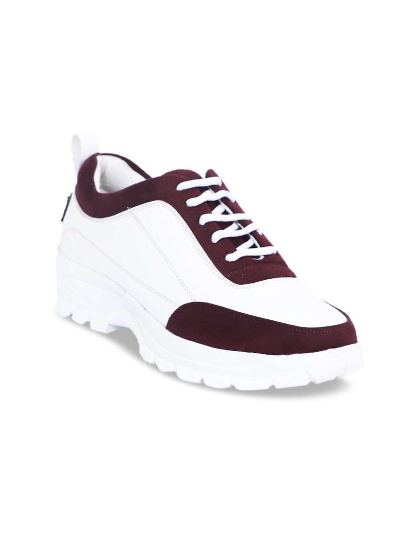 Buy VEGAN BASICS Men White Colourblocked Sneakers Casual Shoes for Men 17184738 Myntra
