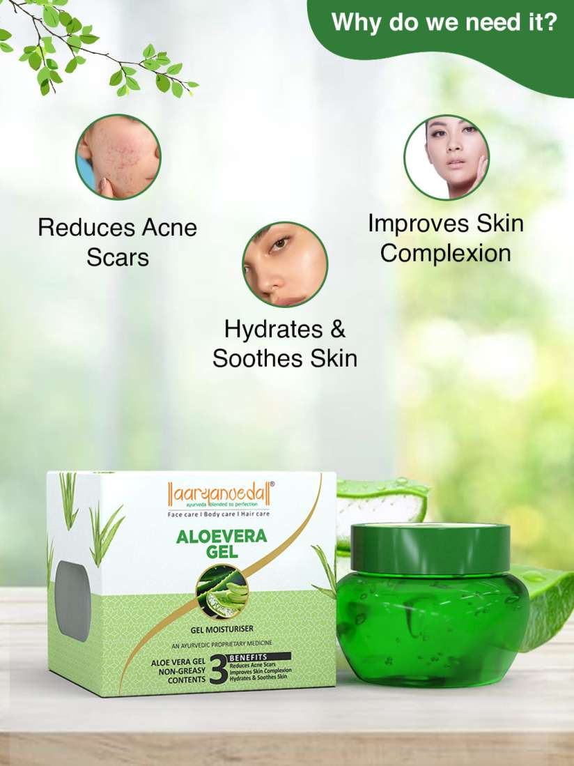 Aloe vera gel for acne scars store