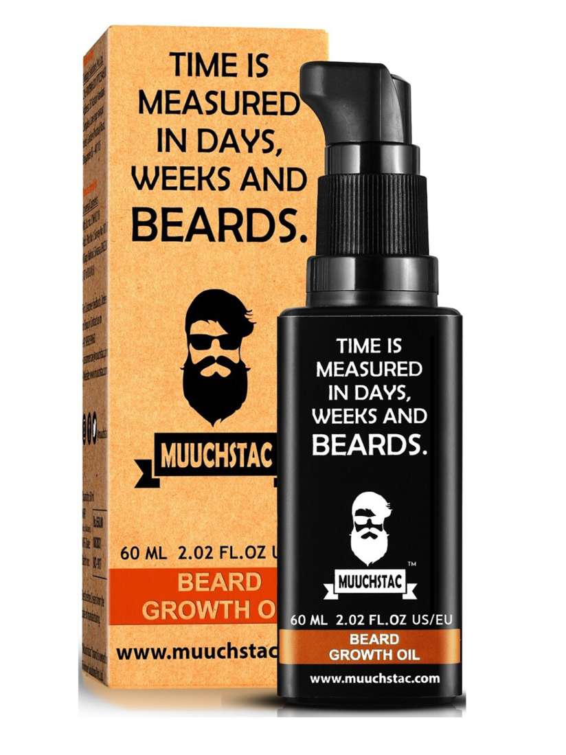 Buy MUUCHSTAC Beard Growth Oil with Jojoba Oil Coconut Oil 60 ml Beard Serum and Oil for Men 17916084 Myntra