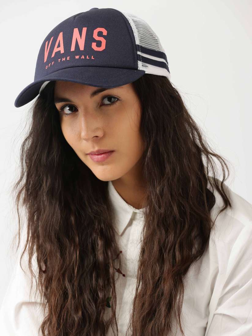 Buy Vans Women Navy White Colourblocked Ol Sport Trucker Cap Caps for Women 1869711 Myntra