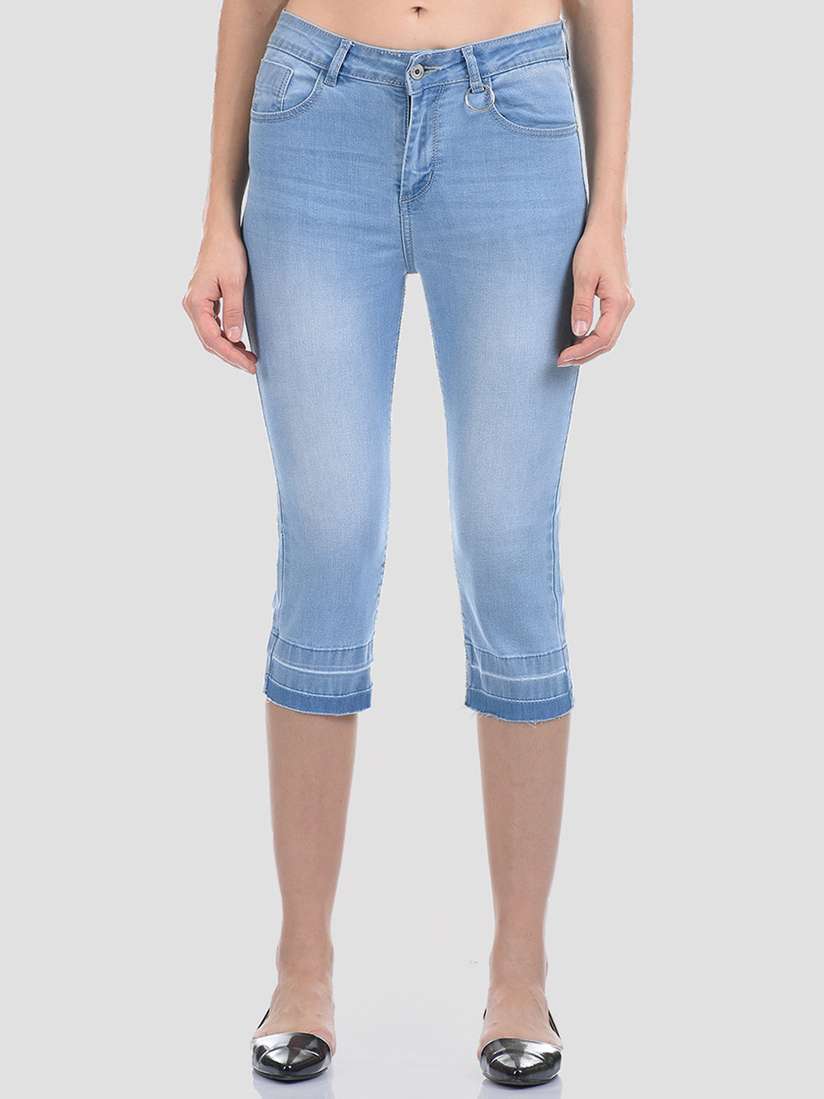 capri jeans for women myntra